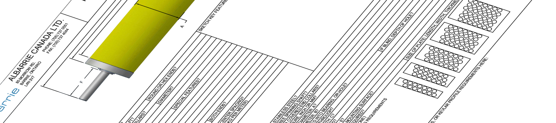 Kevlar Conveyor Roller Design | Albarrie